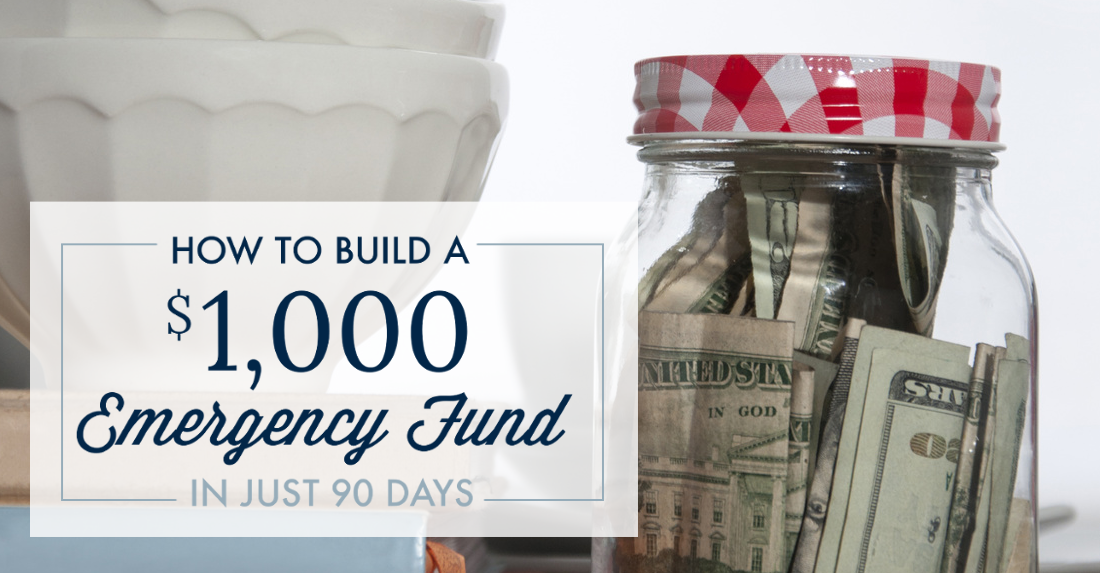 Make $1,000 FAST | Build an Emergency Fund In 90 Days or Less