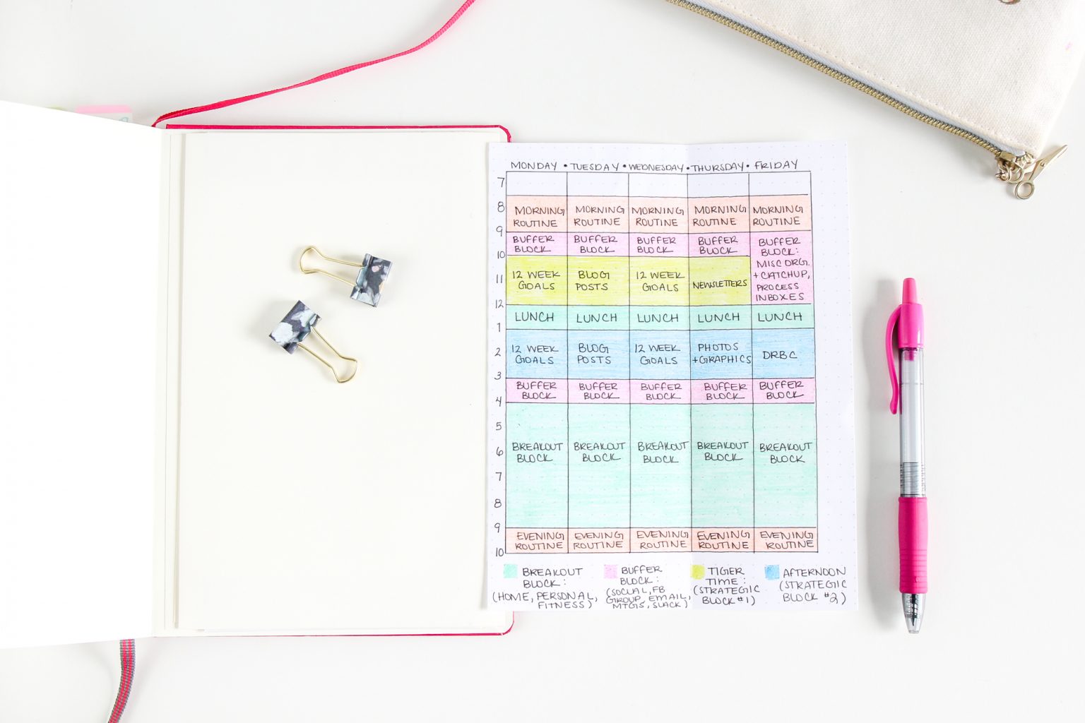 How to Use Your Bullet Journal for Work | Rock Your Professional Life