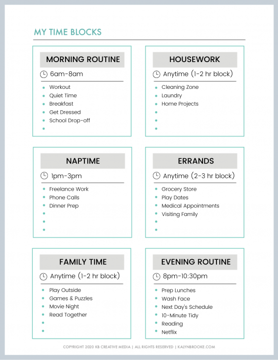 Take Charge of Your Day With This Genius Time Management Schedule