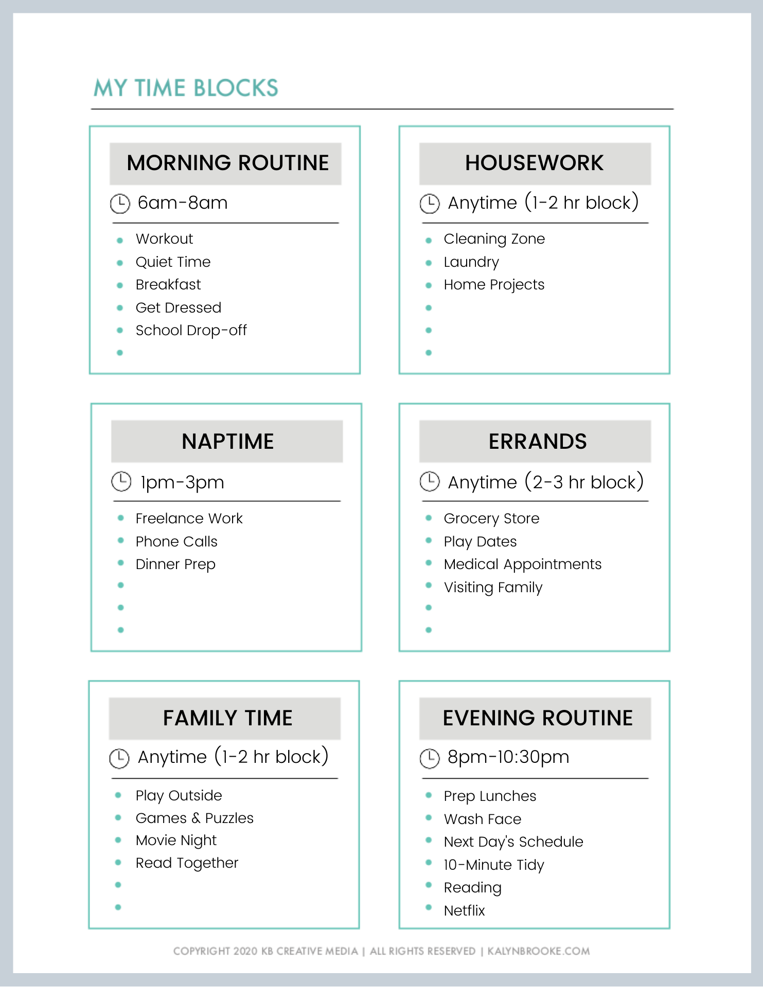 Take Charge of Your Day With This Genius Time Management Schedule