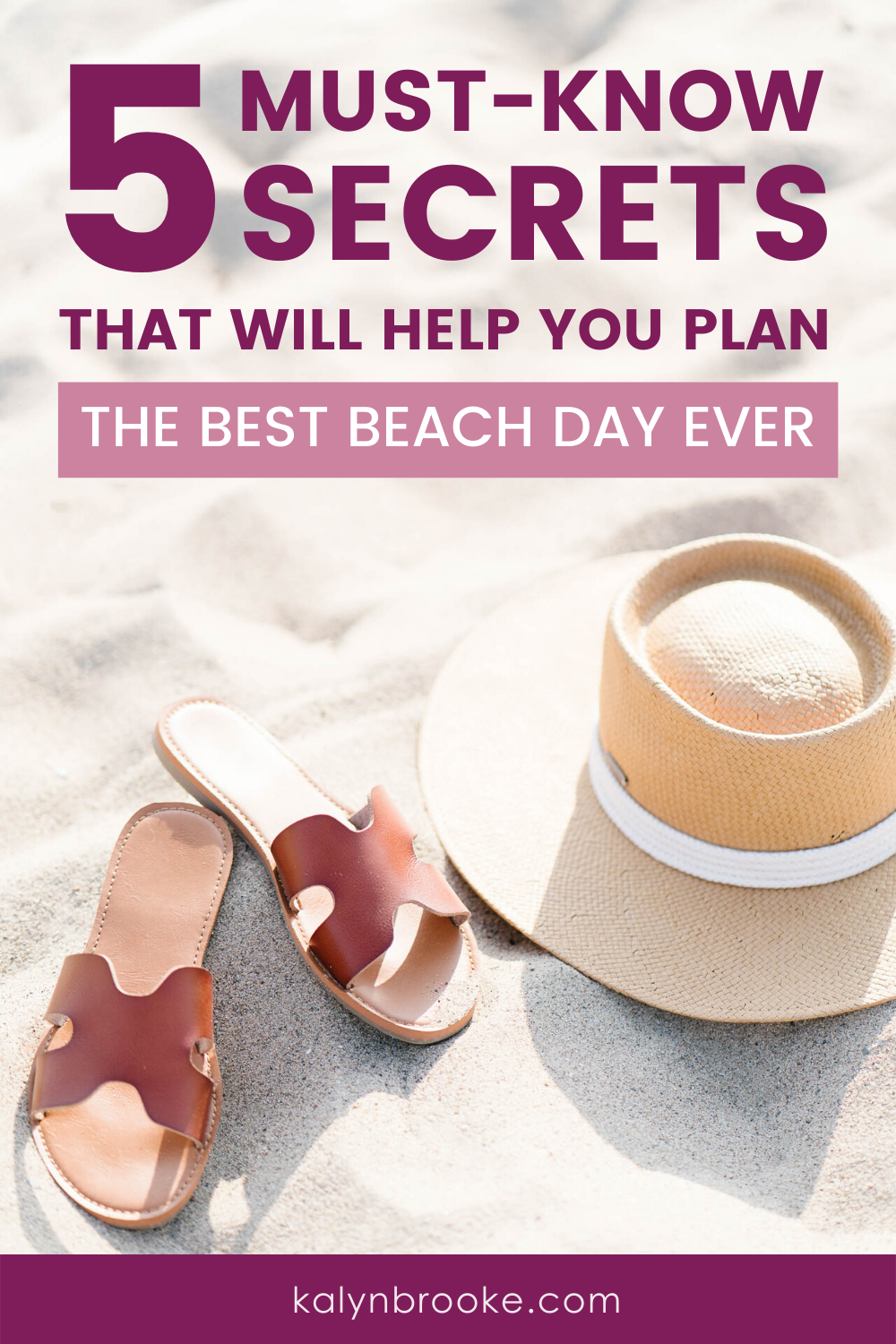 These Planning Secrets Guarantee the Perfect Beach Day Experience