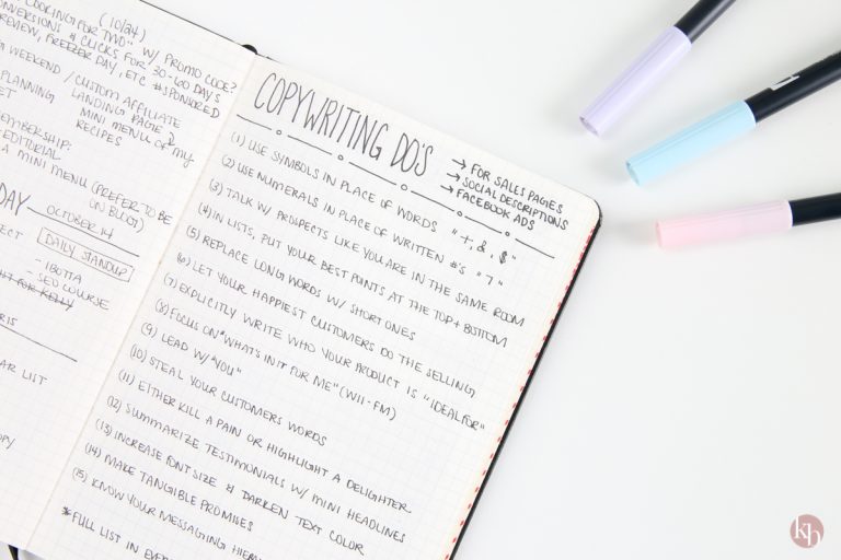 How to Use Your Bullet Journal for Work | Rock Your Professional Life